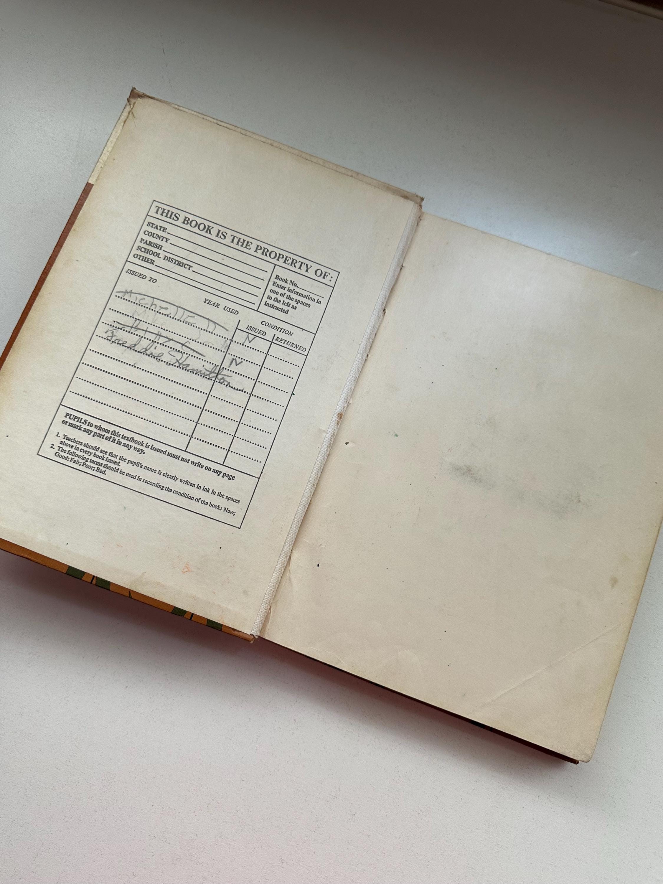 Vintage 1960s Children's School Book Primer Reader Shining Bridges ...