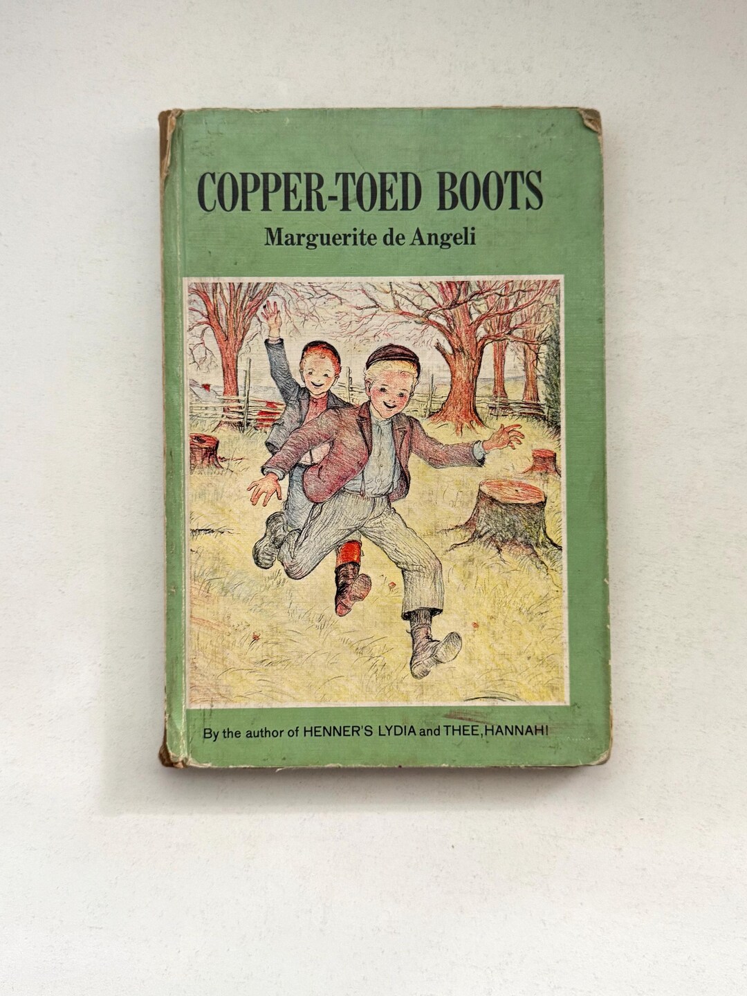 Vintage Children's Book 'copper-toed Boots' by Marguerite De Angeli ...