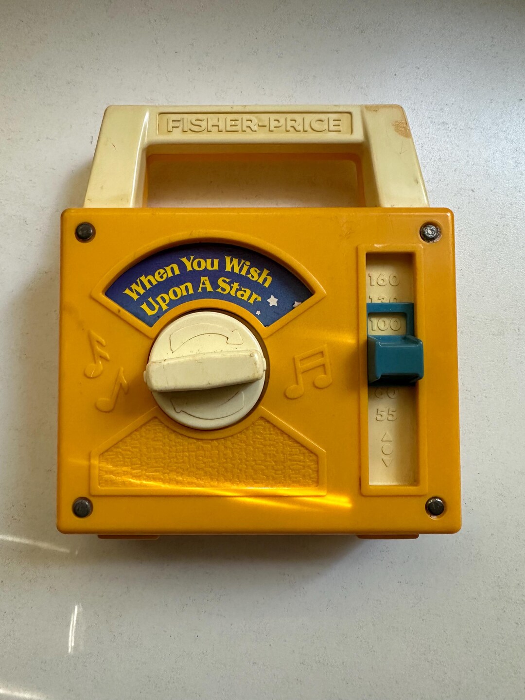 Vintage 1980's Fisher-price Musical Toy Box When You Wish Upon A Star ...