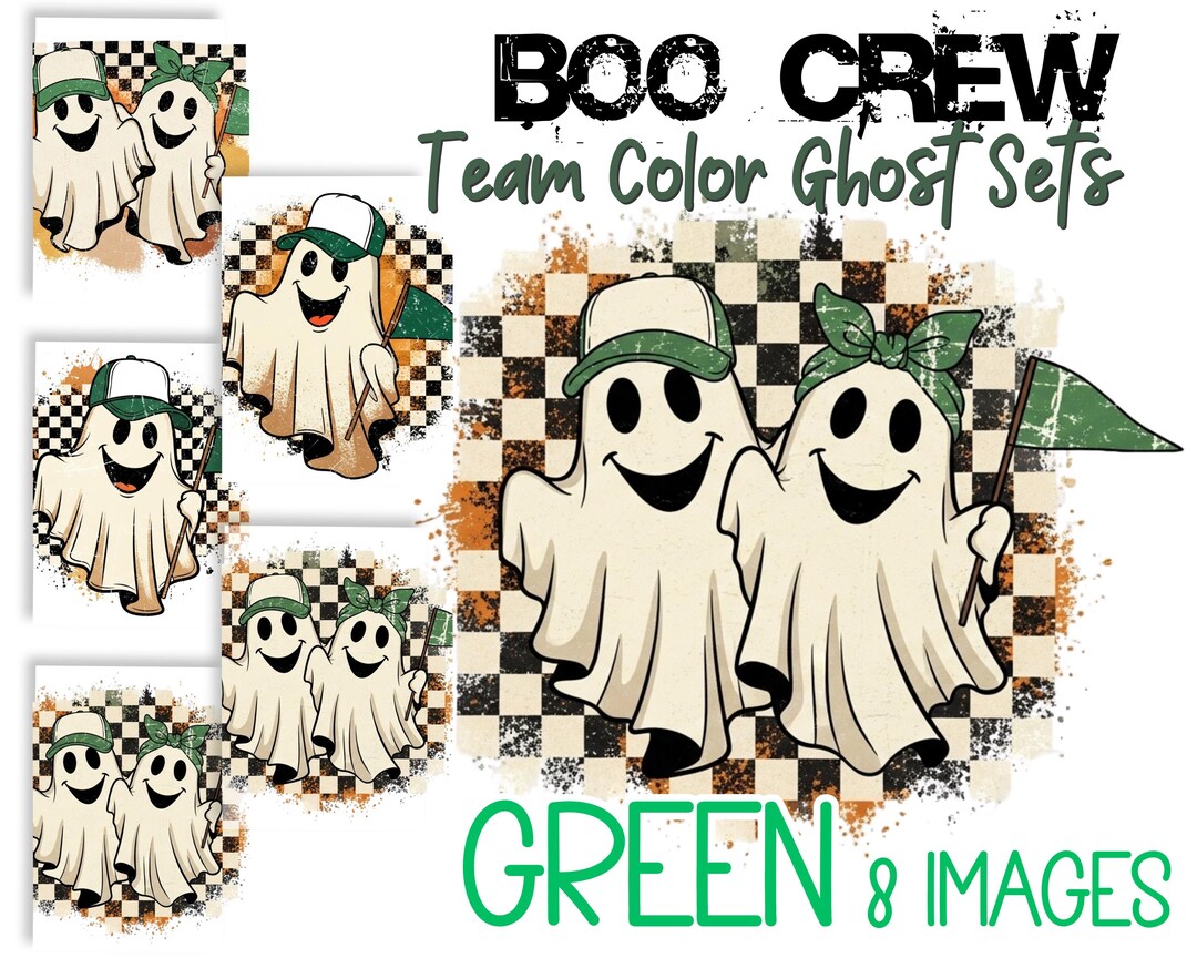 DIGITAL: Team Spirit Ghost Clipart - Digital Download-png Sublimation ...