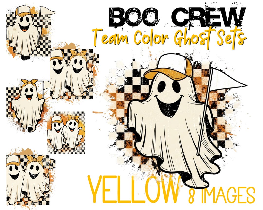 DIGITAL: Team Spirit Ghost Clipart - Digital Download-png Sublimation ...