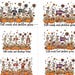 Team Spirit Skeleton Cheer Squad – Fall PNG Bundle of 18, Skeleton Team ...