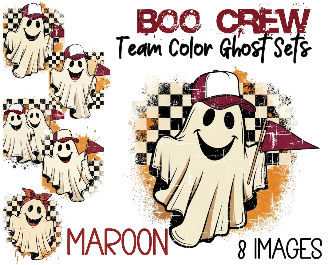 DIGITAL: Team Spirit Ghost Clipart - Digital Download-png Sublimation ...