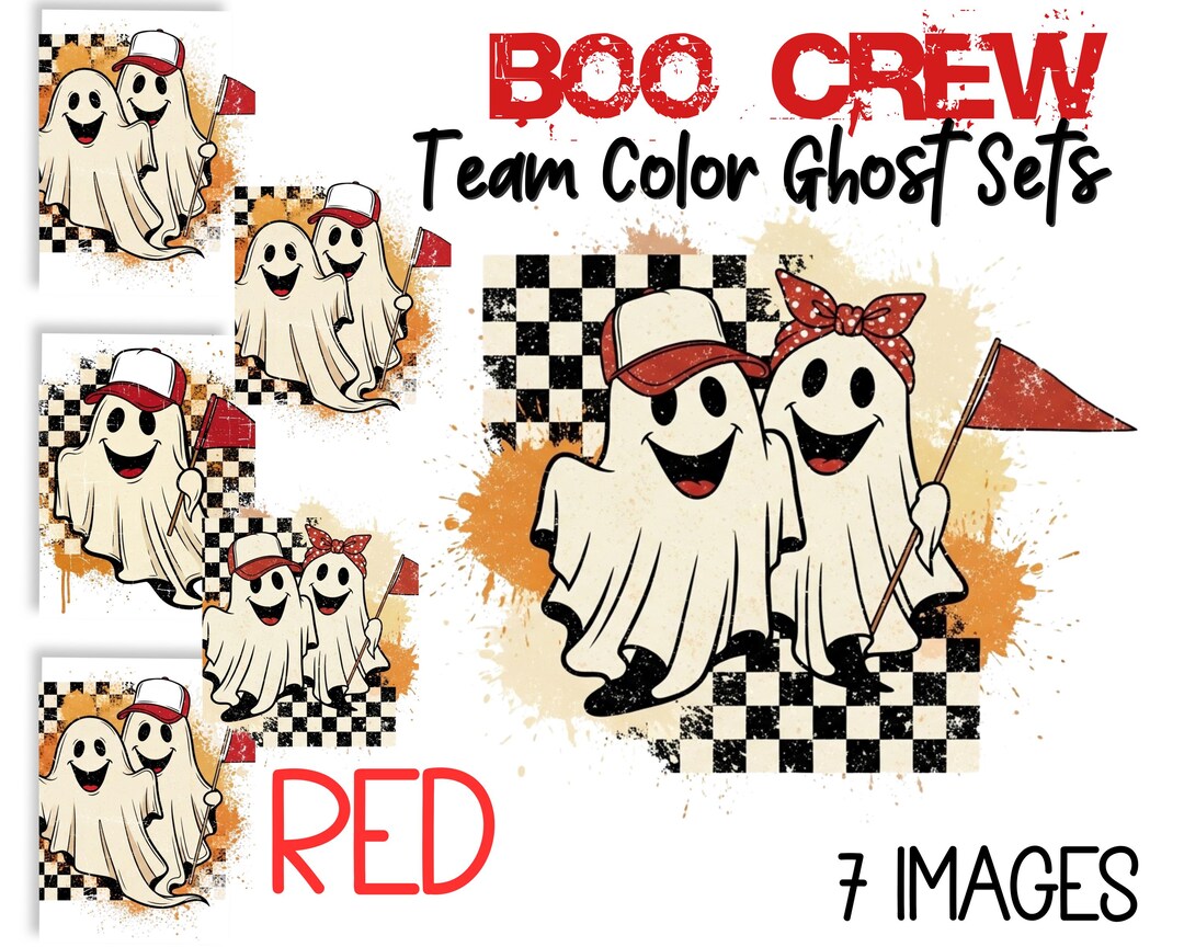 DIGITAL: Team Spirit Ghost Clipart - Digital Download-png Sublimation ...
