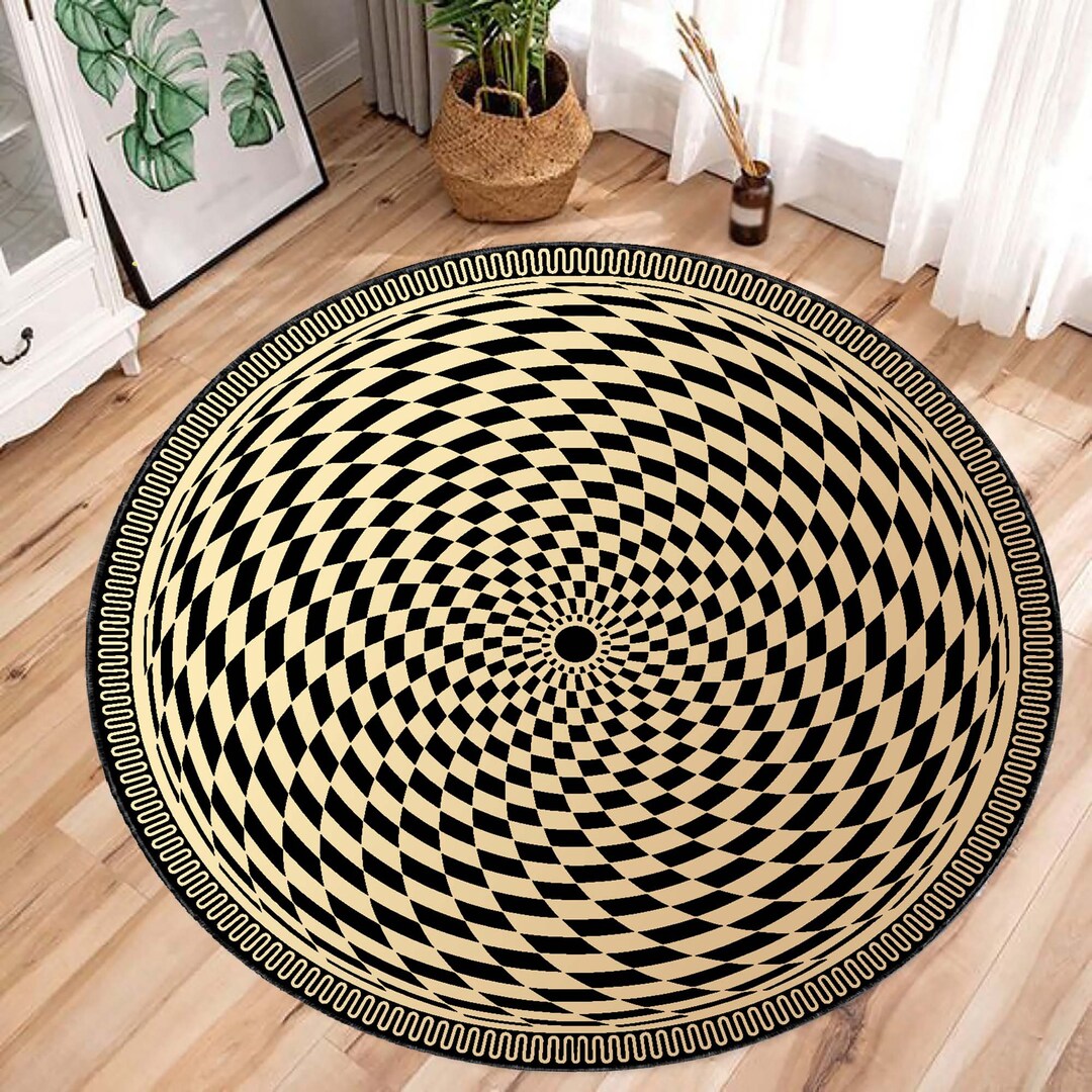 3D Rug, Vortex Illusion Rug, 3D Effect, Popular Rug, Anti Slip Rugs ...