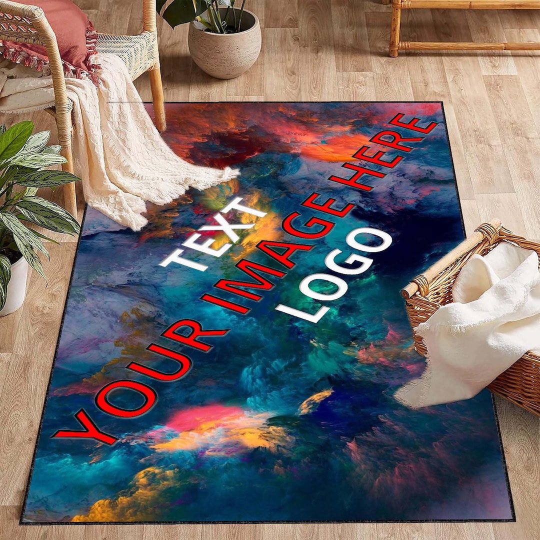 Custom Rug, Custom Image Rugs, Custom Rug With Your Logo, Custom Rug ...