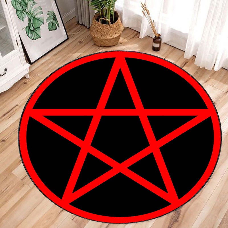 Pentacle Area Rug - Etsy