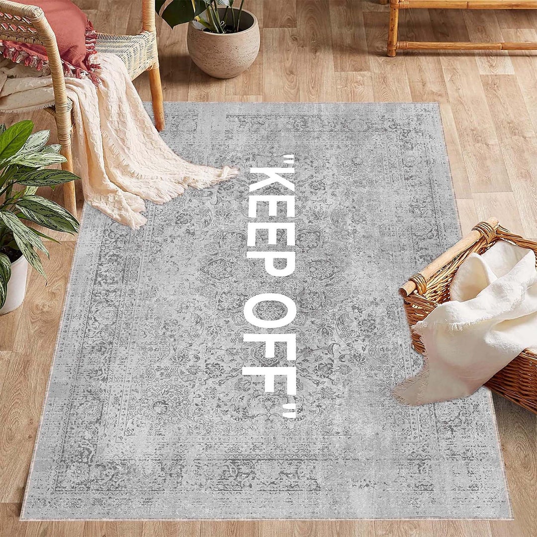 Keep off Rug, off White Color Rug, Keepoff Pattern, Popular Home Decor ...