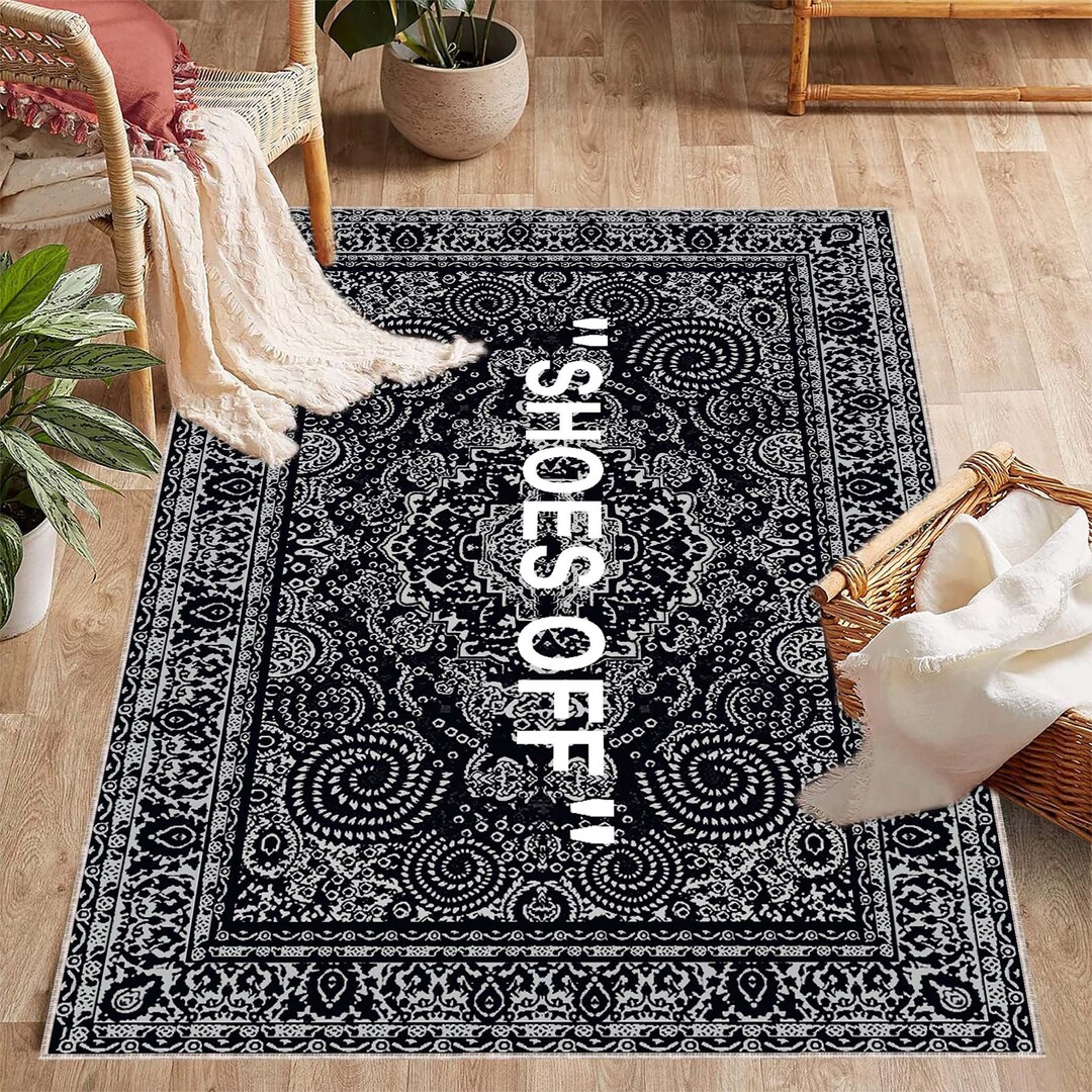 Shoes off Rug, Shoes Off, Shoes off Floor Rug, Shoes Mat, Shoes Room ...