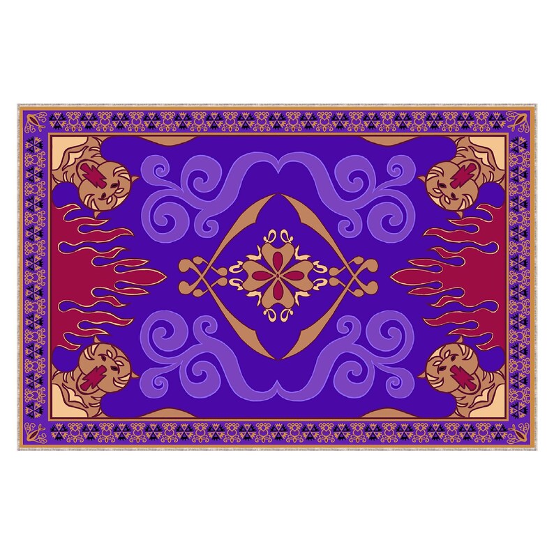 Aladdin Rug, Aladdin Magic Carpet, Fantastic Living Room Rug, Kids Room ...