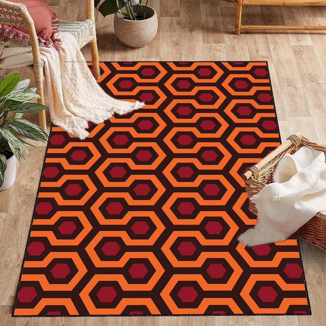 The Shining Overlook Hotel, Carpet Area Rug, the Shining Rug, Halloween ...