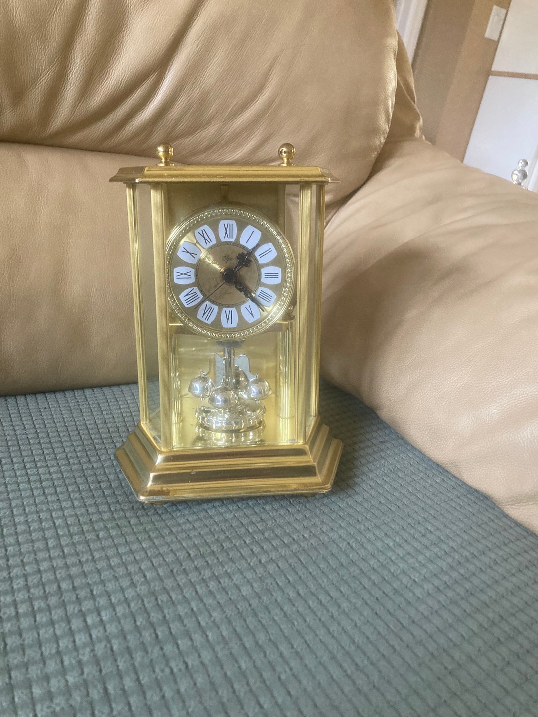 Elgin Quartz Mantle Clock - Etsy