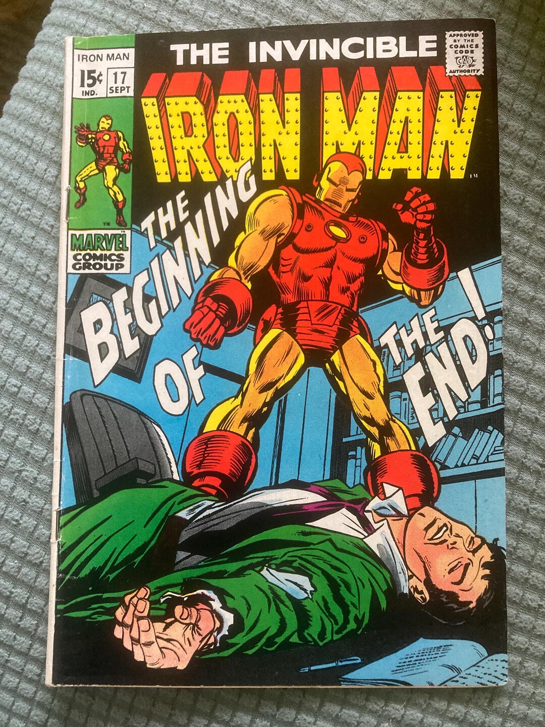 The Invincible Iron Man #17 First Appearance of Madame Mask & Midas ...