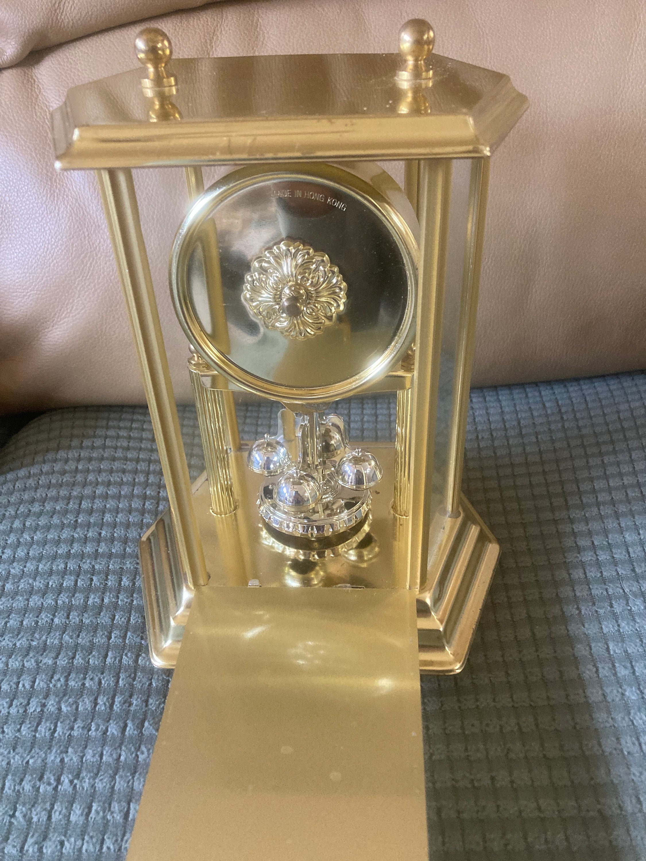 Elgin Quartz Mantle Clock - Etsy
