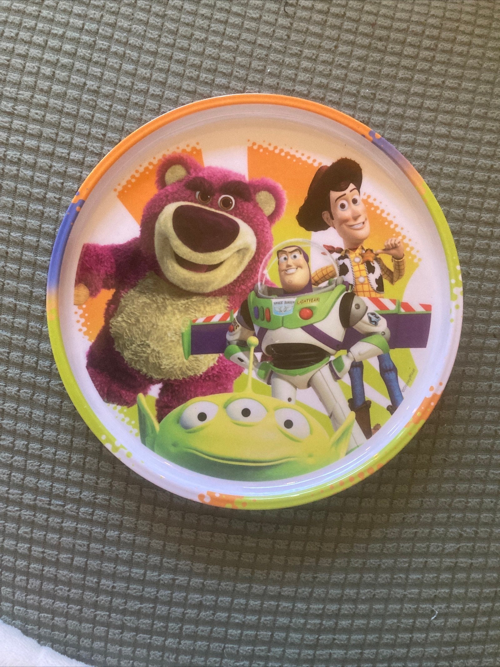 Disney Pixar Toy Story Zak Designs Melamine Plate 8 Round - Etsy