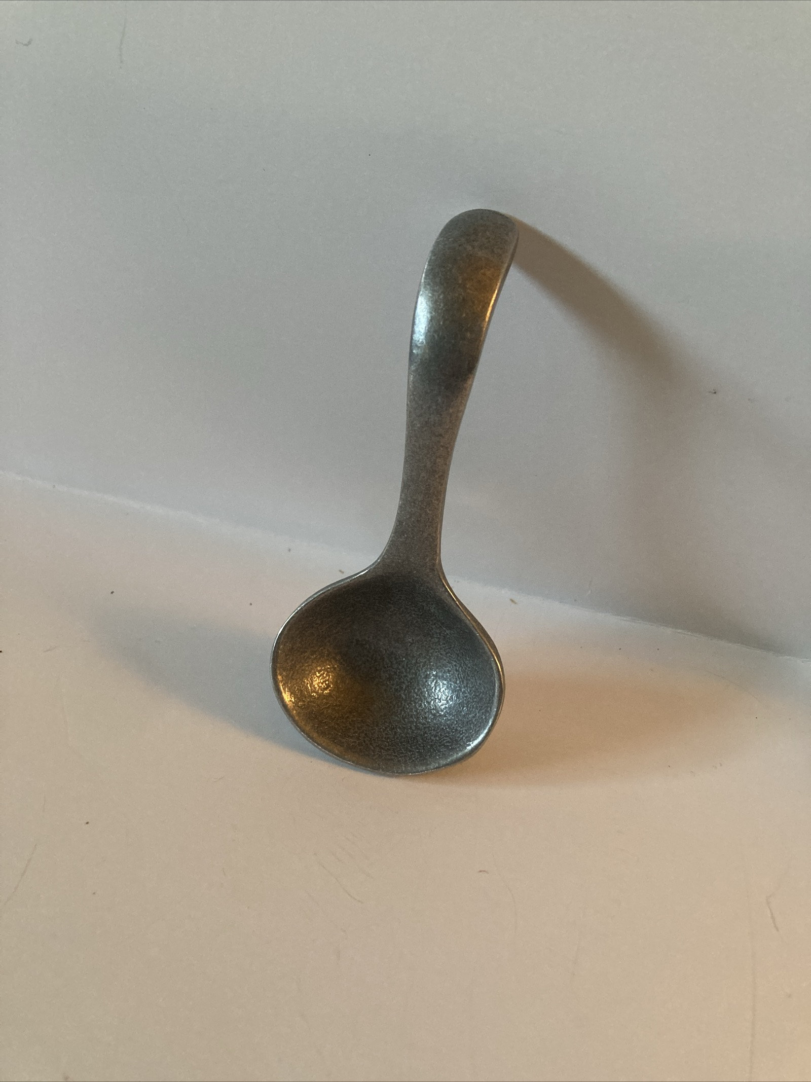 Vintage Pewter Curved Ladle/spoon - Etsy