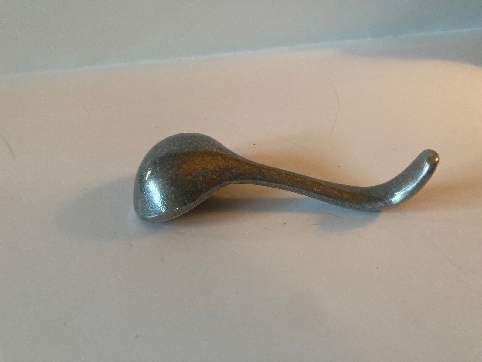 Vintage Pewter Curved Ladle/spoon - Etsy