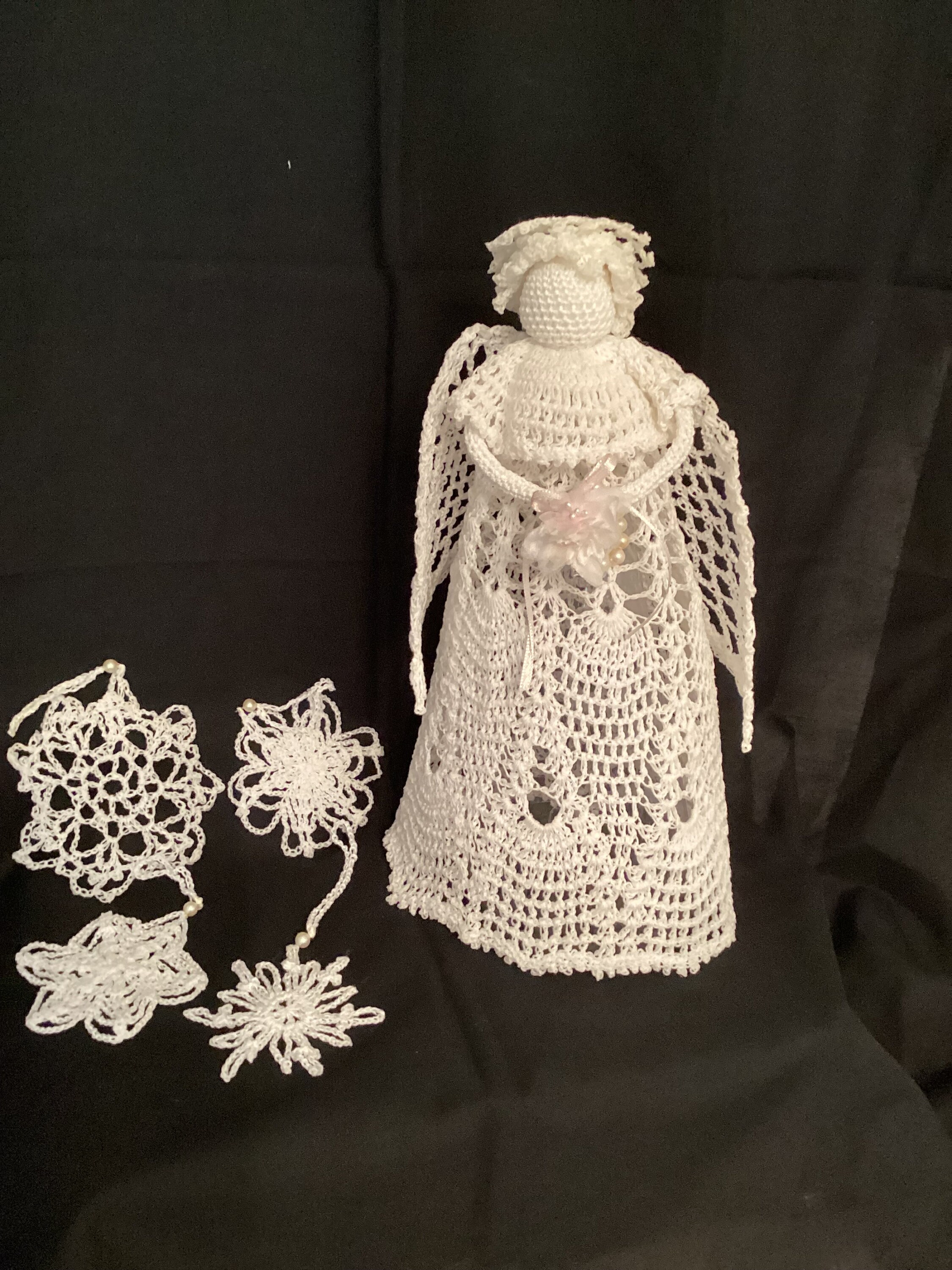 Hand Crocheted Tree Topper - Etsy