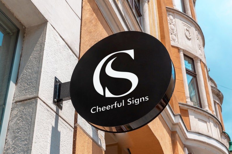 Custom Business Sign, Store Front Sign, Shop Sign, Blade Sign ...