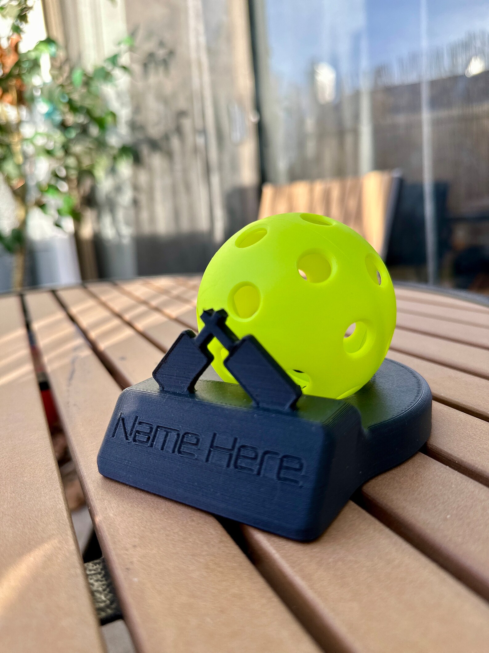 Pickleball Trophy Custom Text Engraving Tournament Winner & Participant ...