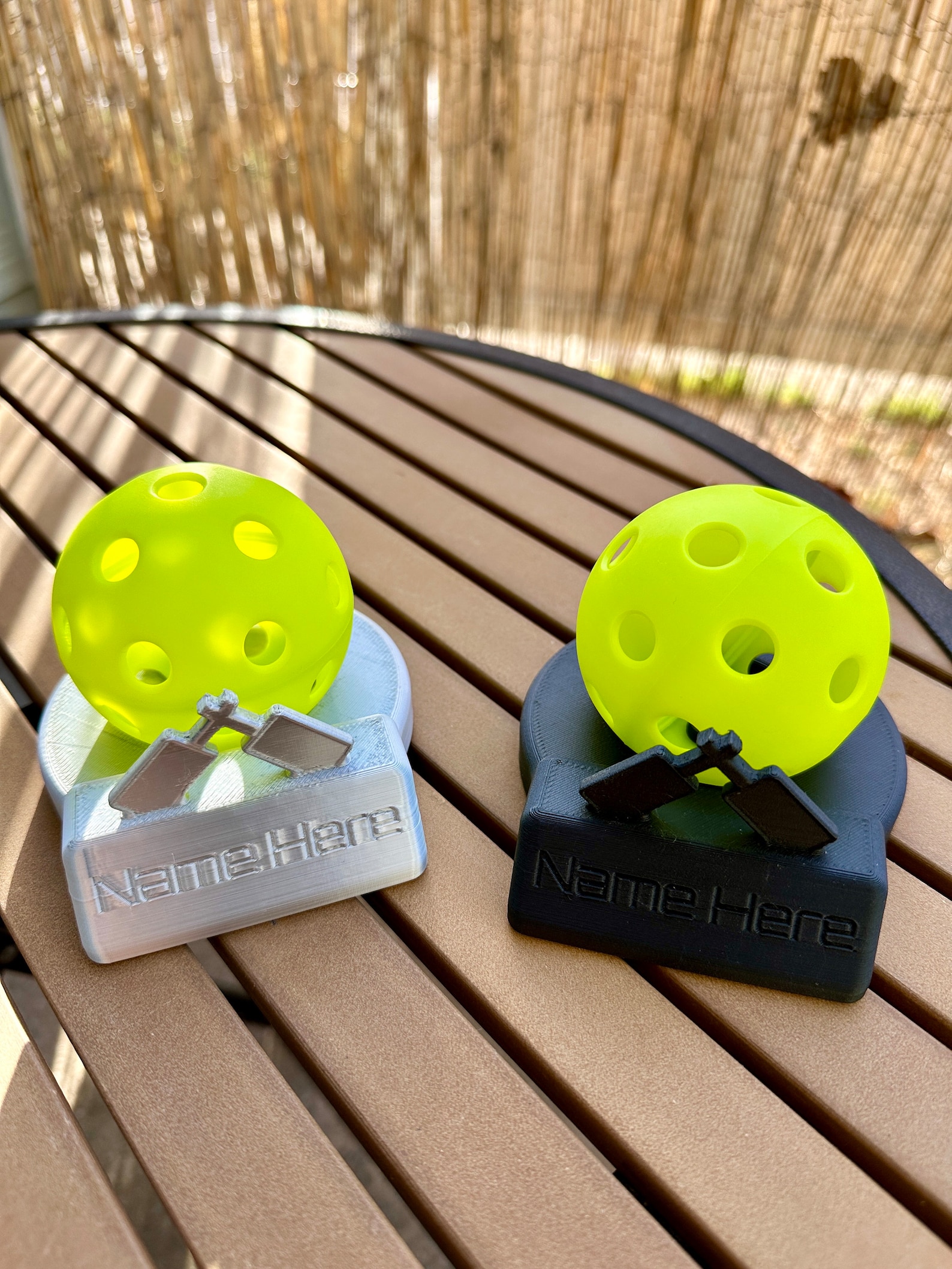 Pickleball Trophy Custom Text Engraving Tournament Winner & Participant ...