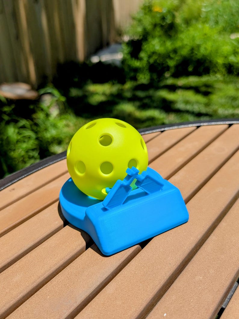3D Printed Design Pickleball Pen Holder | Custom Text|desk Organizer ...