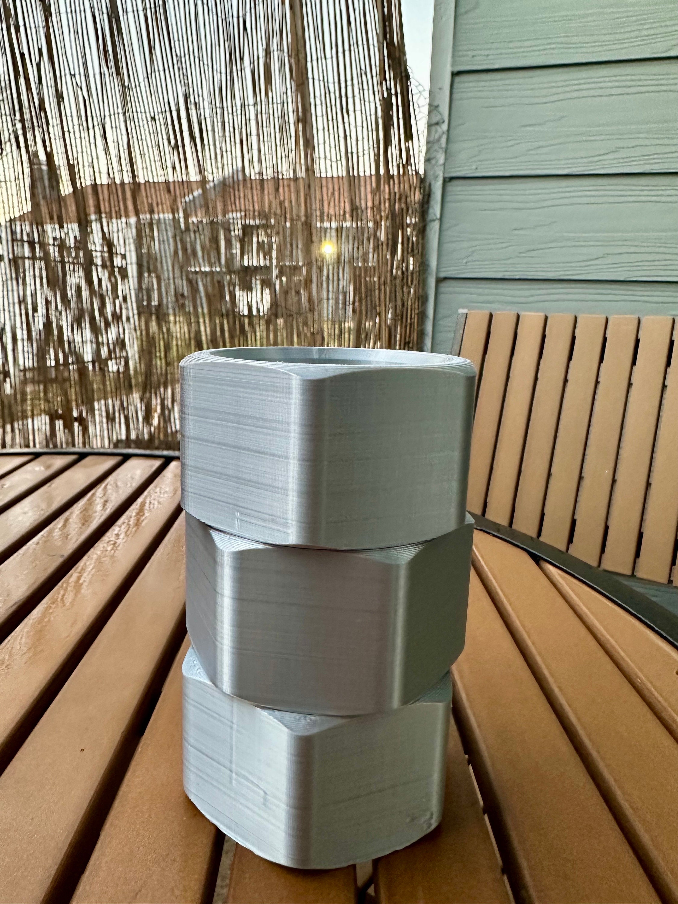 Nut Stack | Pen Holder Cup | Home or Office Desk Organizer | Tool Box | 3D Printed - Etsy