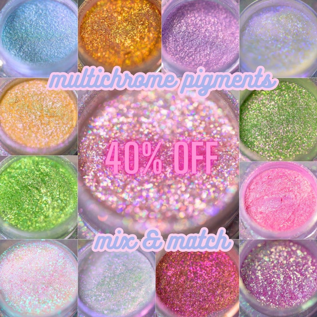 Multichrome Pigments - Mix & Match - Powder Duochrome Pastel Aurora ...