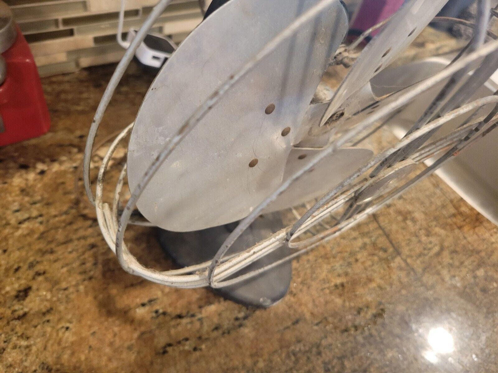 Vintage Airliner Edison Manufacturing Electric Table Fan Working 10 ...