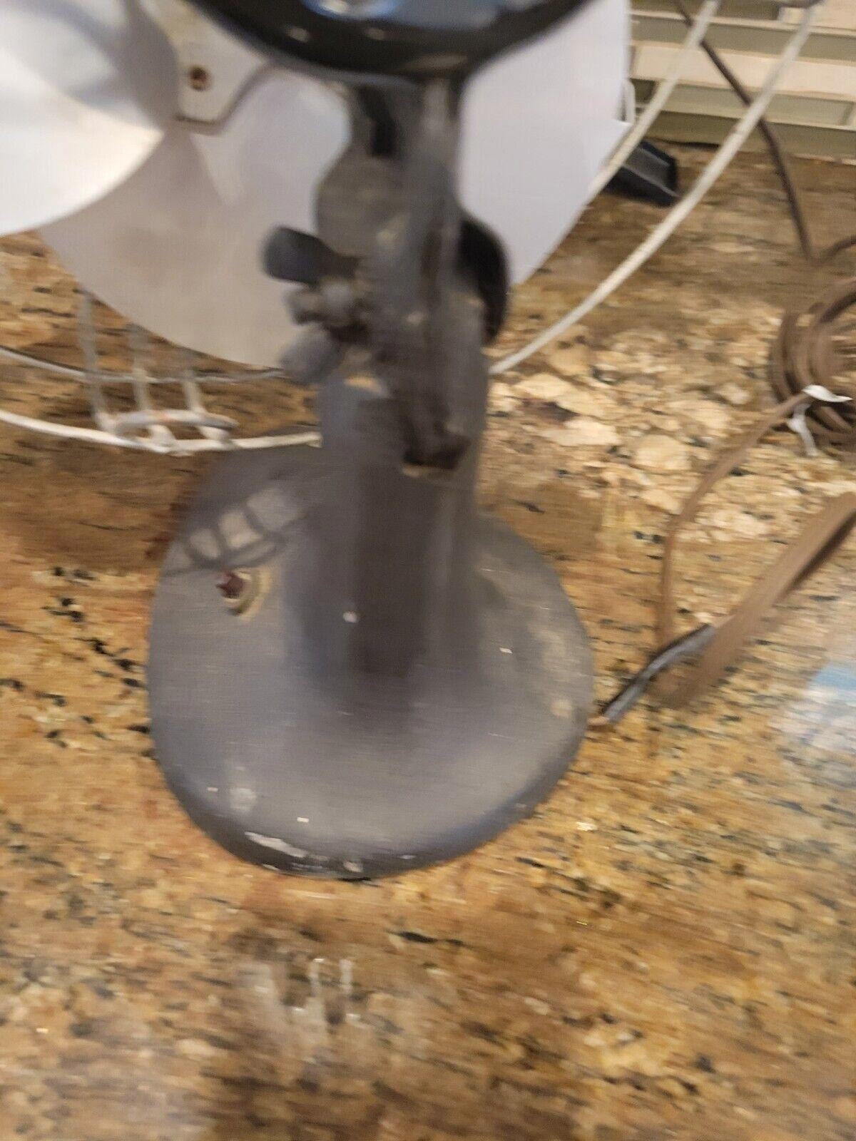 Vintage Airliner Edison Manufacturing Electric Table Fan Working 10 ...