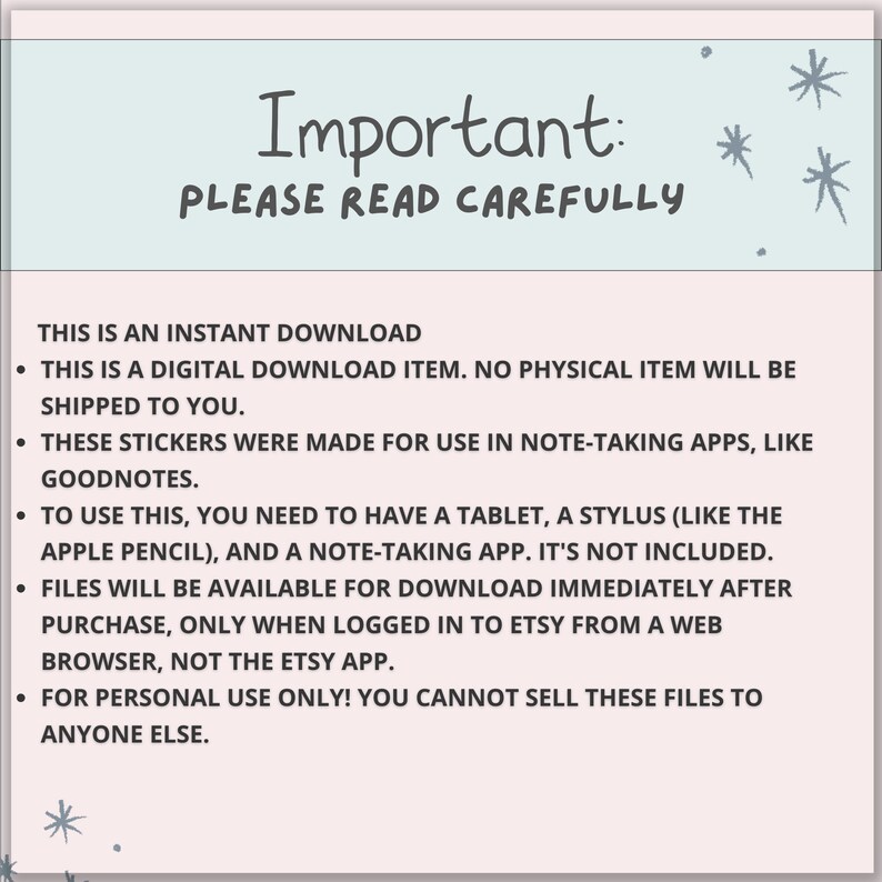 Daily Positive Affirmation Digital Stickers for Goodnotes: Self-care ...