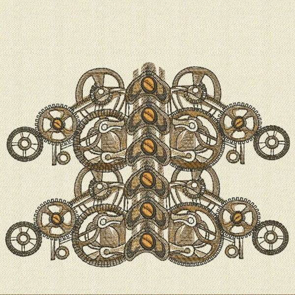 Steampunk Machine Embroidery Designs - Etsy