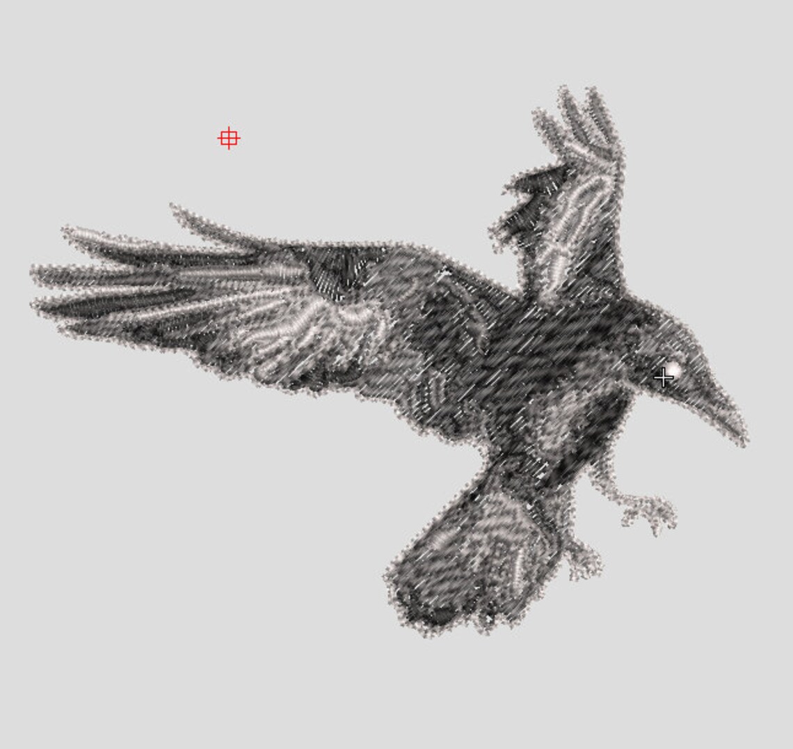 Crows Machine Embroidery Design - Etsy