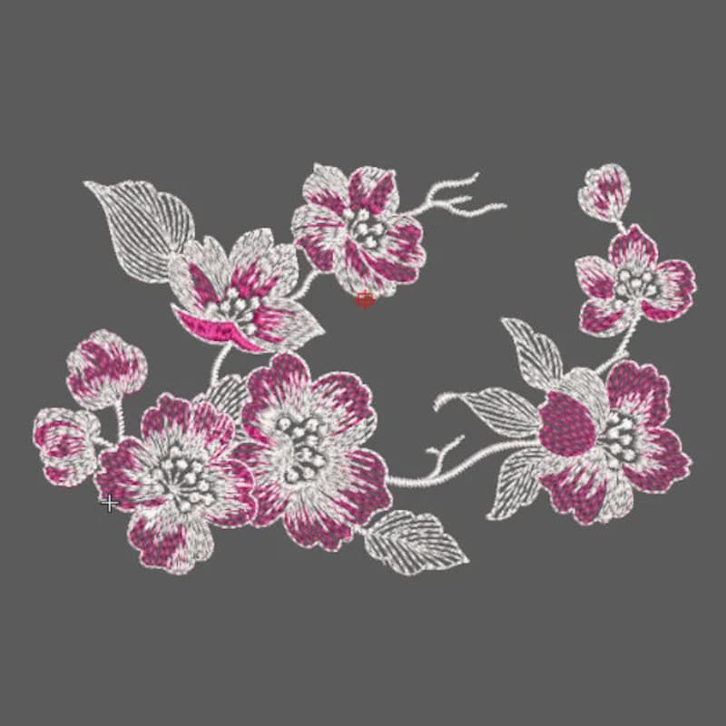 Sakura Embroidery - Etsy
