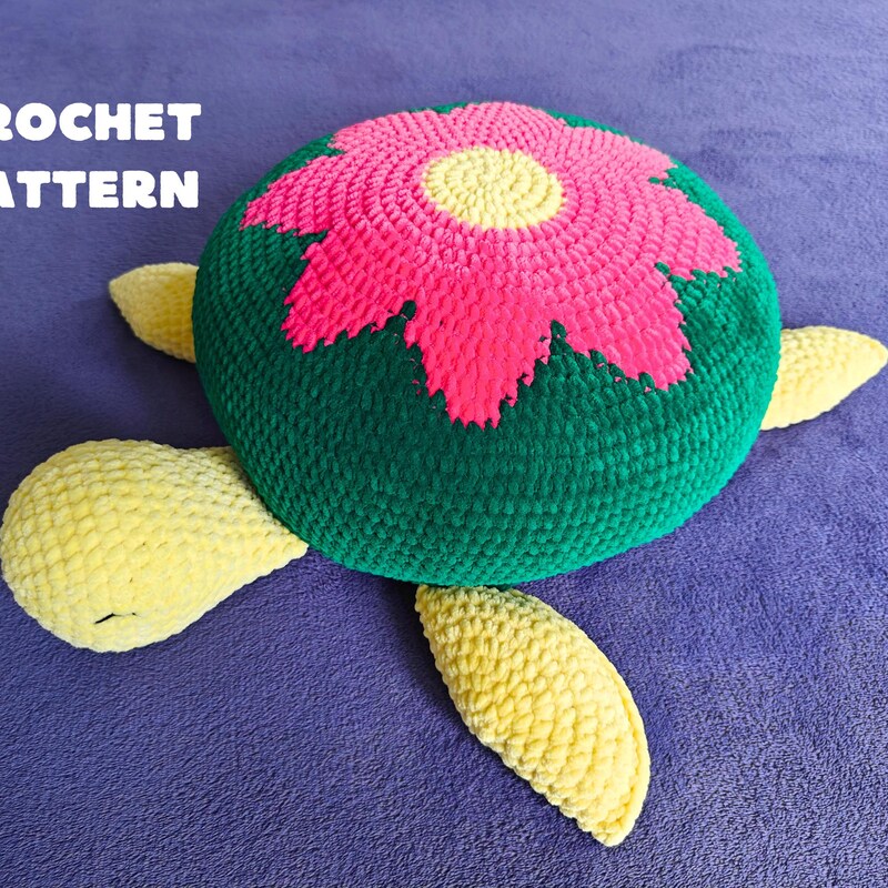 Turtle Pillow - Etsy