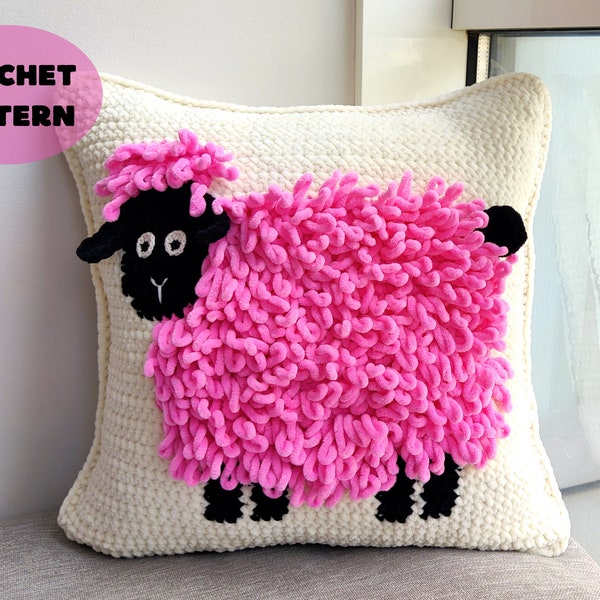 Sheep Pillow - Etsy