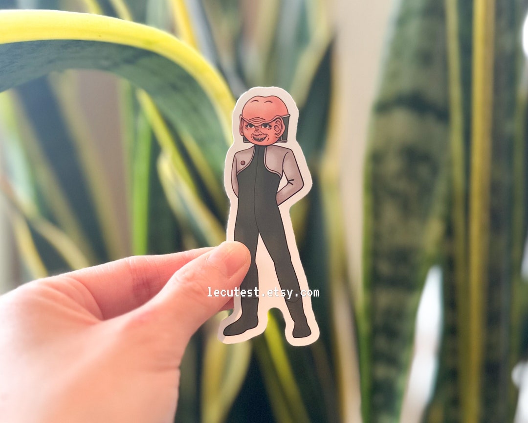 Rom Sticker, Ferengi Star Trek Sticker, Star Trek DS9 Vinyl Decal, Star ...