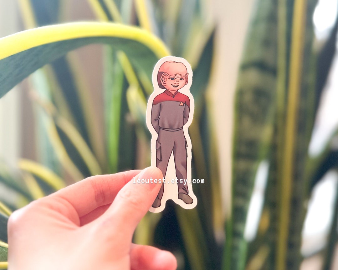 Nog Sticker, Ferengi Star Trek Sticker, Star Trek DS9 Vinyl Decal, Star ...