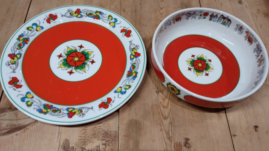 Porsgrund Posilin Factory Pp Dish Dia 27 Cmlarge Bowl Dia - Etsy