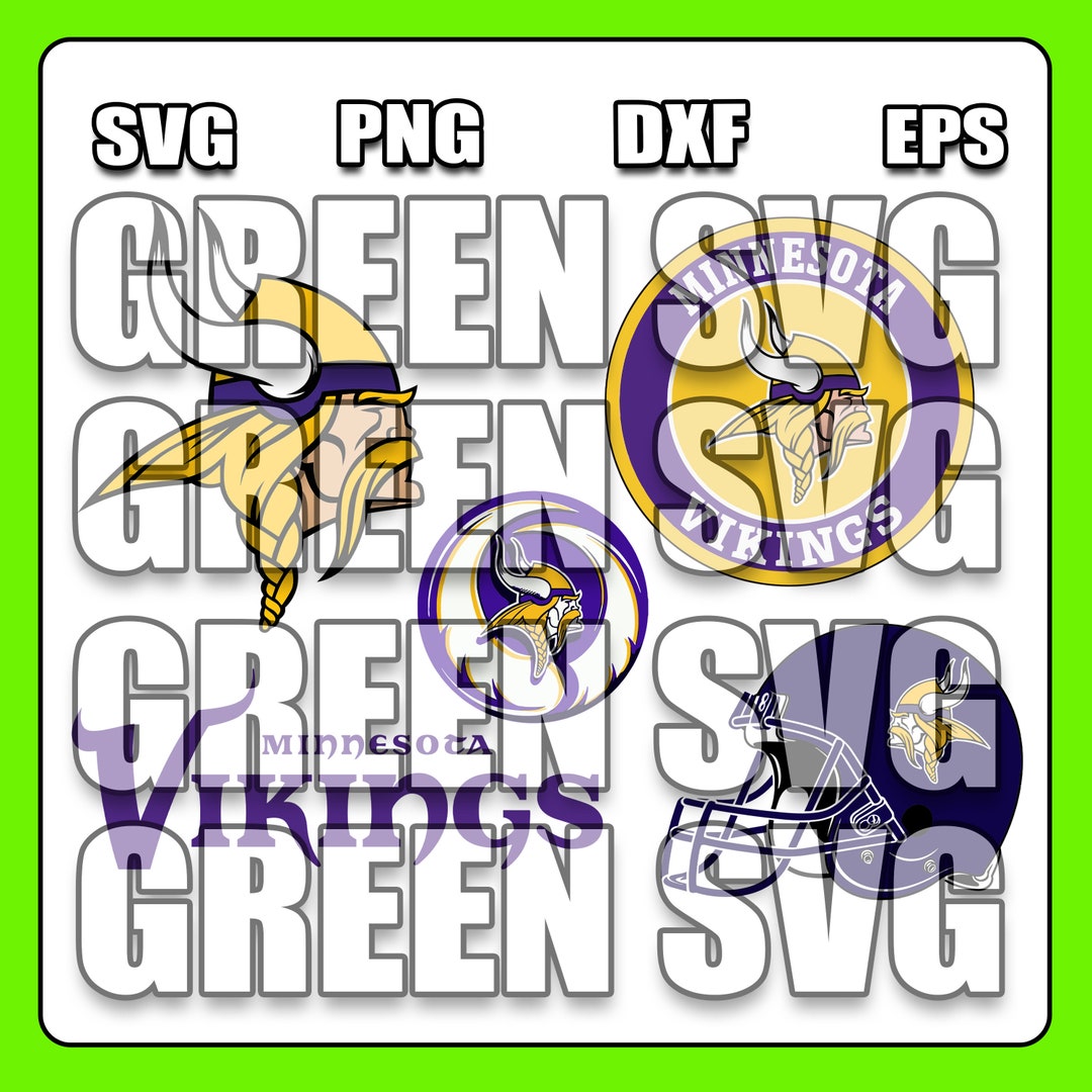 Minnesota Vikinngs Football SVG PNG Bundle, Svg Sports Files, Svg for ...