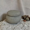 Minimalist Concrete Trinket Jar Small Jewelry Box With Lid Modern ...