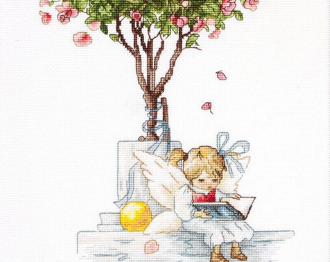 Cross Stitch Kit Luca-s, the Fairy of the Roses, B1115 - Etsy