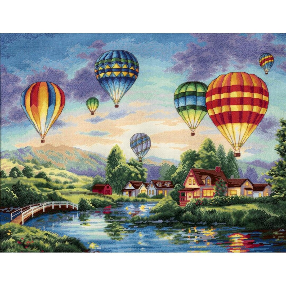 Dimensions Gold Collection Counted Cross Stitch Kit 16"x12", 35213 - Etsy
