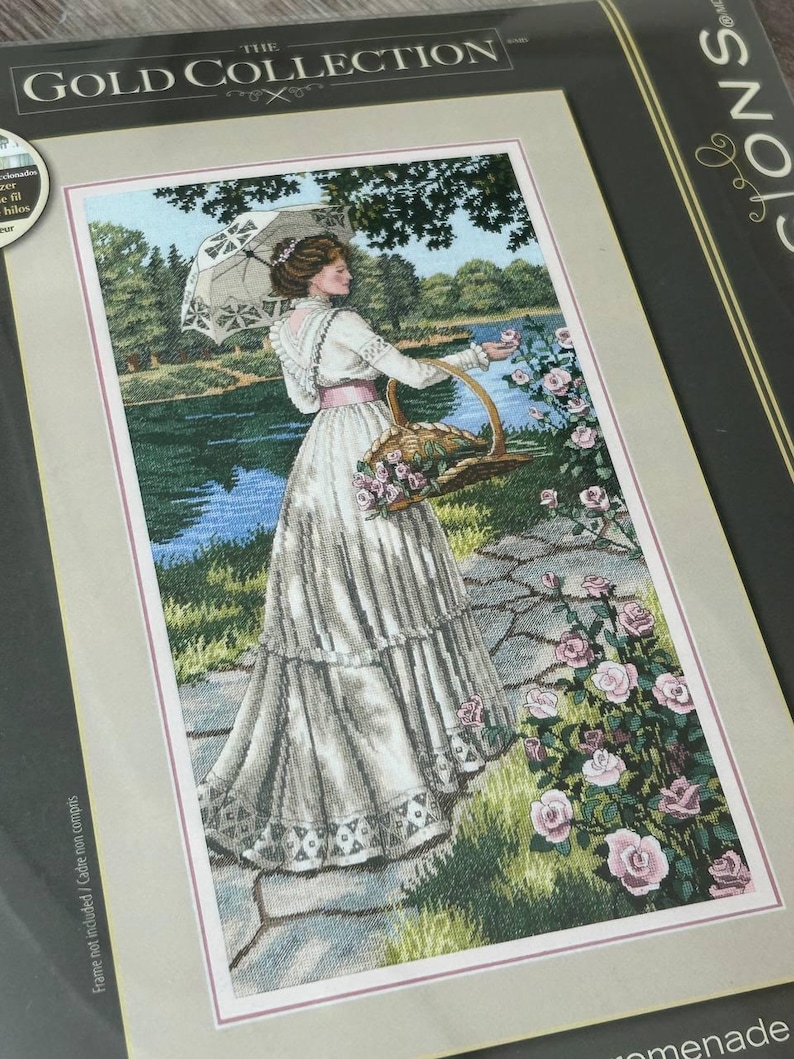 Dimensions Gold Collection A Summer Stroll 03868, Counted Cross Stitch ...