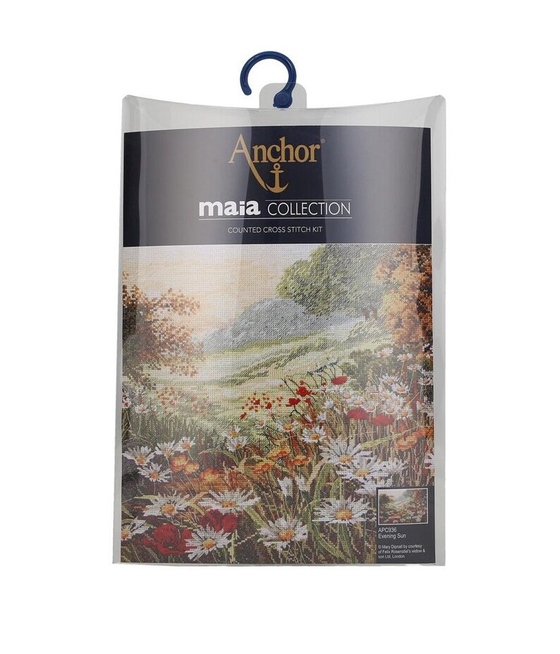 Evening Sun Anchor Maia Cross Stitch Kit – Mary Dipnall Floral Scene - Etsy