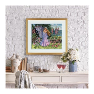 DIMENSIONS Gold Collection Counted Cross Stitch Kit , Summer Fairy, 70 ...