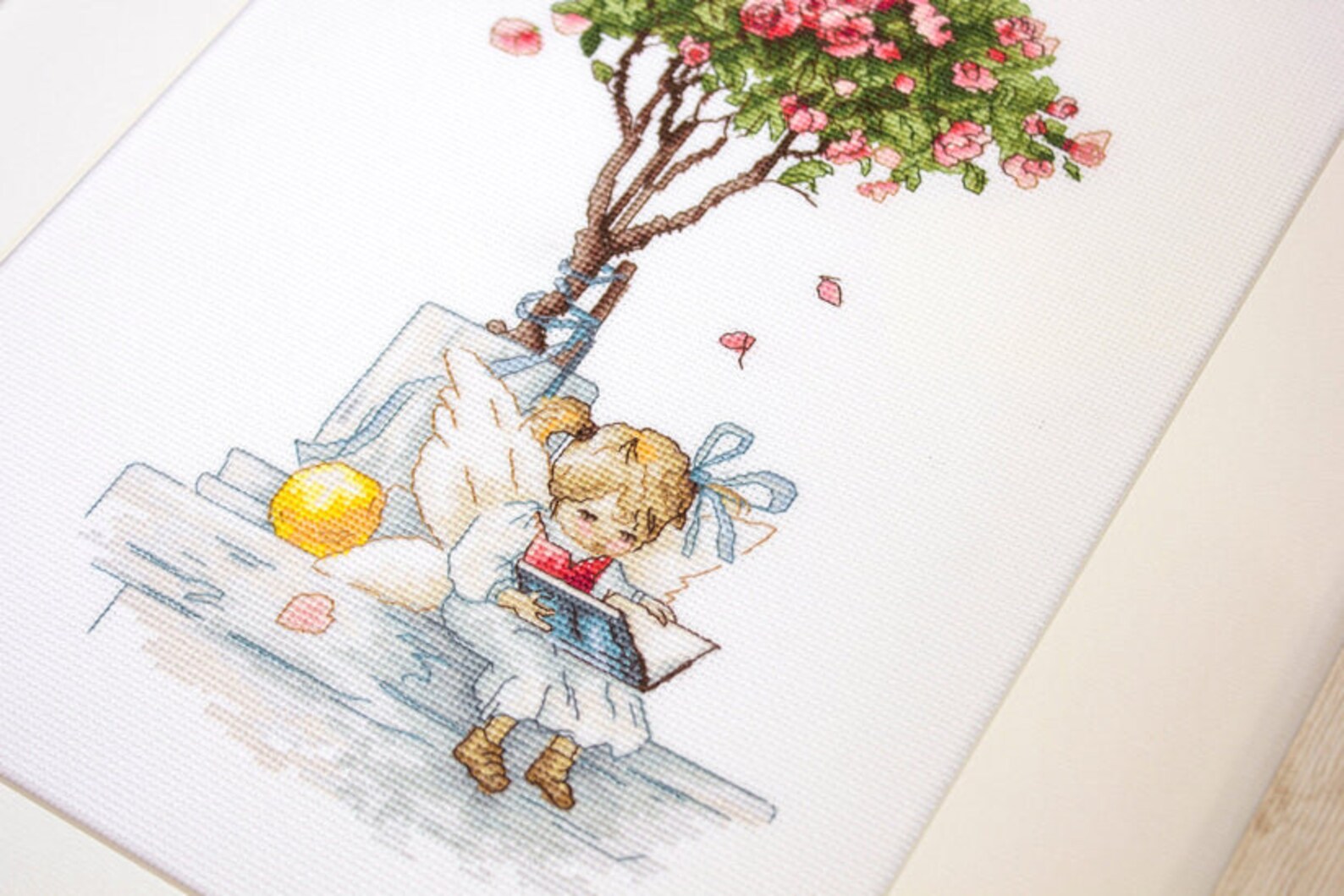 Cross Stitch Kit Luca-s, the Fairy of the Roses, B1115 - Etsy