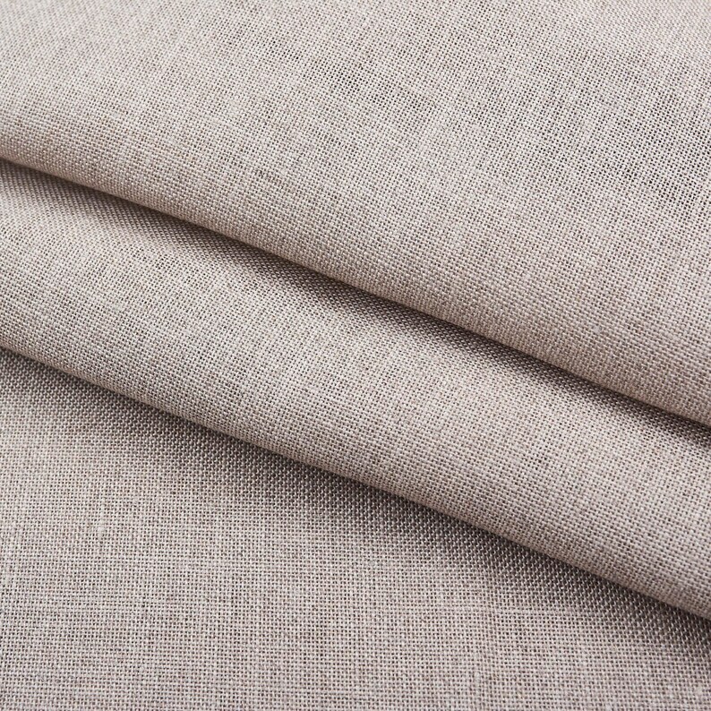 Linen Evenweave Fabric 30ct, RAW Linen Color, Rustic, ECO Medium Soft ...