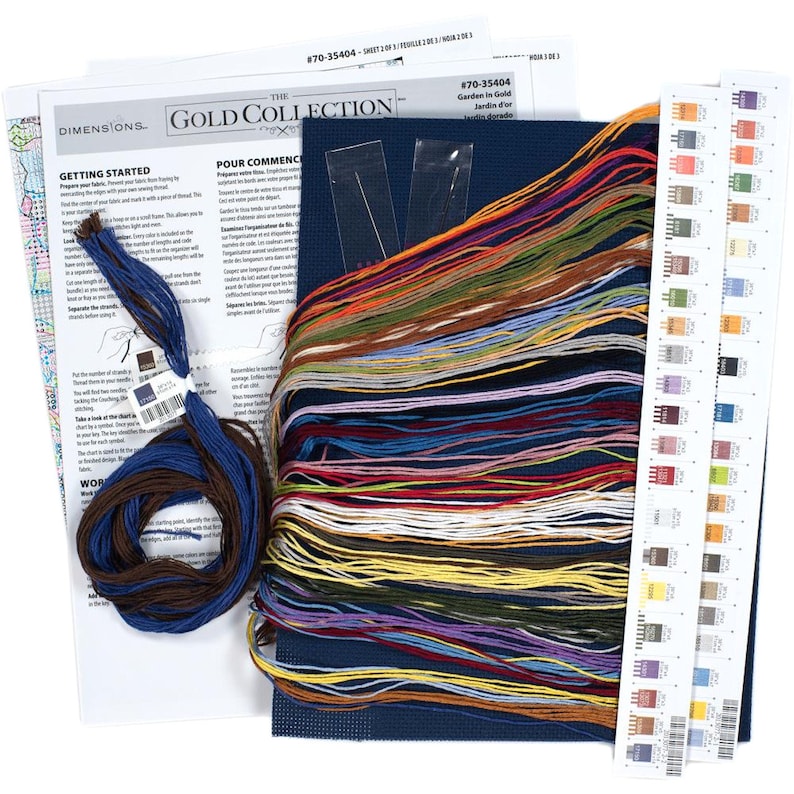 Dimensions Gold Collection Counted Cross Stitch Kit 11x15 Garden in ...