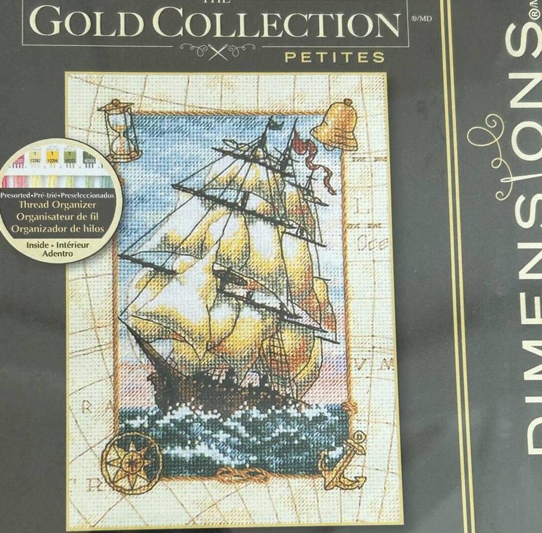 Dimensions Gold Collection Petites Counted Cross Stitch Voyage at Sea ...